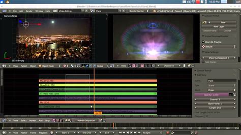 Blender Opengl Lens Flare Tutorial Youtube