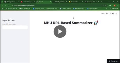 nlp ai machinelearning deeplearning textsummarization… hamza zohaib