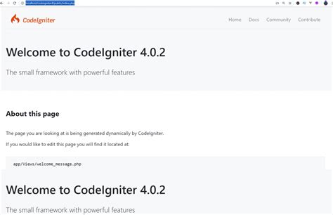 Creando Nuestro Primer Hola Mundo En Codeigniter 4 Y Conociendo Los
