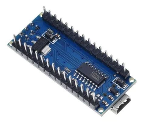Placa Arduino Nano Com Conector V3 Pino Não Soldado Blutu Loja De