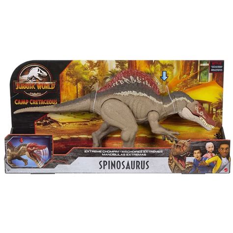 Mattel Jurassic World Extreme Chompin Spinosaurus Dinosaur Figura