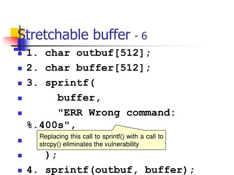 Ppt Formatted Output Secure Coding In C And C Powerpoint
