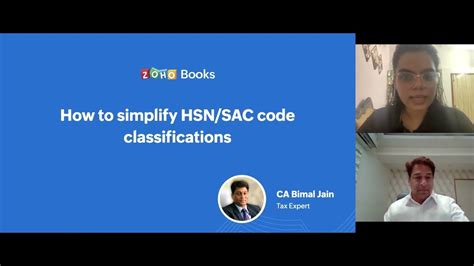 How To Simplify Hsnsac Code Classifications Ca Bimal Jain Youtube