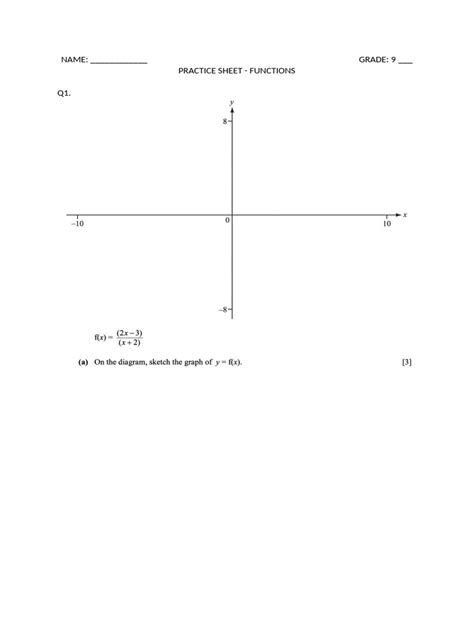 Practice Functions Pdf