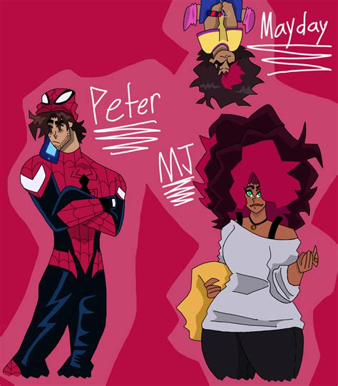 Drawing Spider Man Characters 1 By 5j6mmm On Deviantart