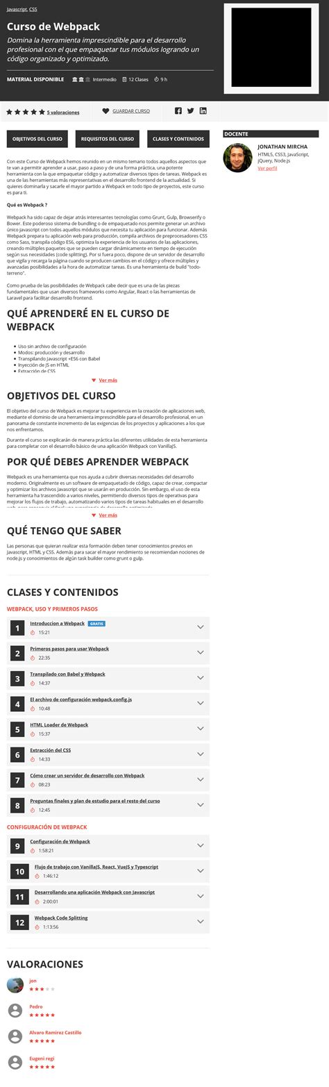 Curso De Webpack Jonathan Mircha