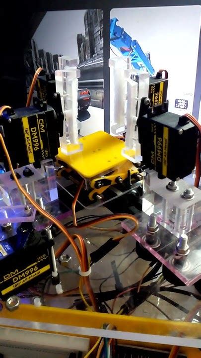 Rubiks Cube Robot Scissor Platform Testing Esp32 Rubikscube Arduino