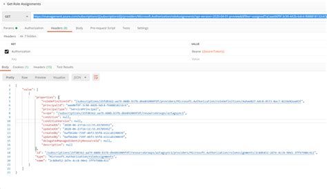 role assigned to scope not returned unless scope is specified · issue