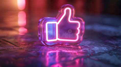 Like Icon Social Media Notification On Speech Bubble Stack Background Stock Image Image Of