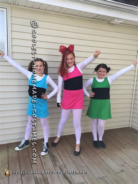 Sexy Powerpuff Girls Halloween Costumes
