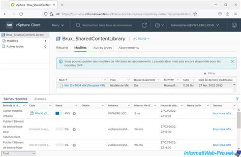 Create A Subscribed Content Library To Access Remote Resources On