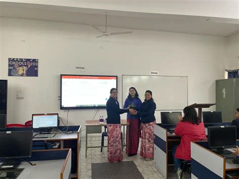 A Guest Lecture Was Organised By The Dept Of Cs And It In Order To Create Iis University