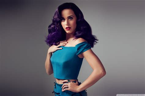Dark Purple Hair Katy Perry