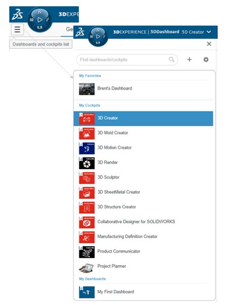3dexperience User Interface Trimech Store