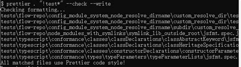 CLI Not Able To Clear Long Filename Message Issue Prettier Prettier GitHub