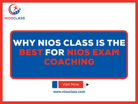 Why Nios Class Is The Best For Nios Exam Coaching