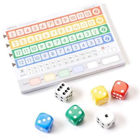 Ceaco Quixx Game Decision Making Skills Games Rolling Dice