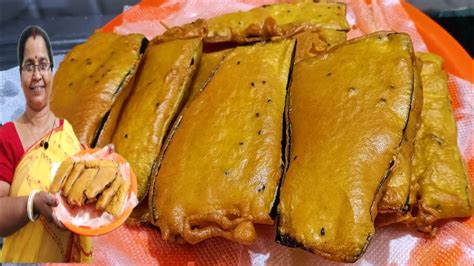 বেগুনি মুচমুচে ও খাস্তা বানানোর সহজ পদ্ধতি। Crispy Beguni Recipe In Bengali Style। Youtube