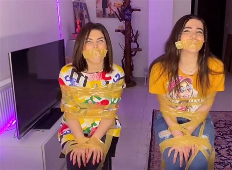 Duct Tape Escape Challenge Girls By Xdontmindme On Deviantart