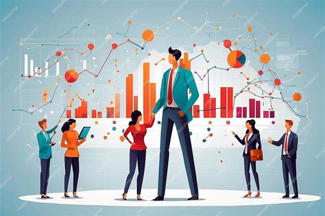 Premium Photo Teamwork And Data Analysis Concept Business Delineation