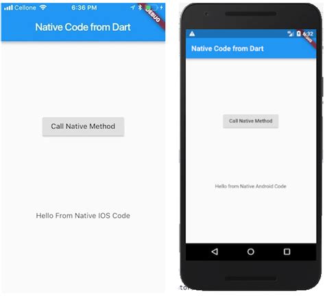 how to develop a bridge in flutter between dart and native code blog