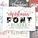 Script Font Bundle Handwritten Font Bundle Calligraphy Font Swash Font Tail Font Font With
