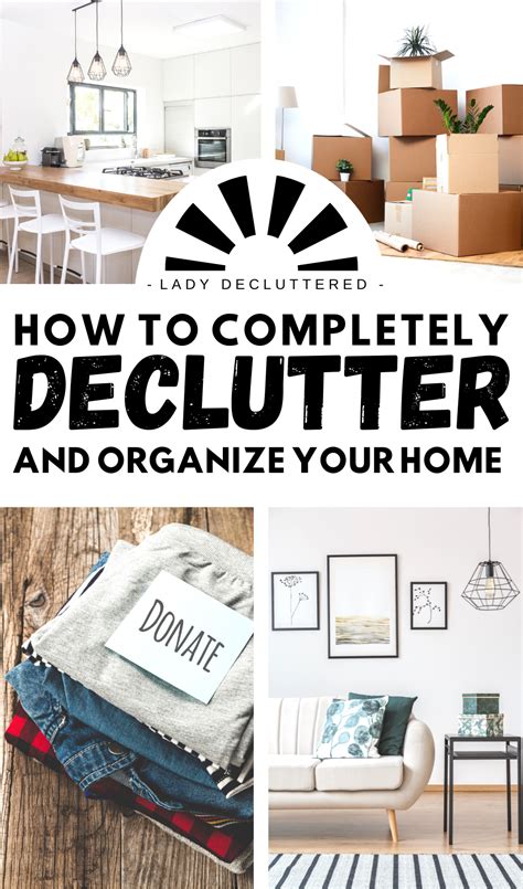 A Guide On How To Clean Declutter And Organize Your Home Organize Declutter Organizing Your