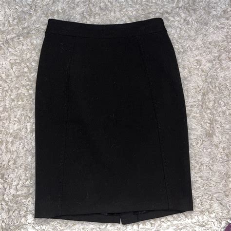 Halogen Womens Black Skirt Depop