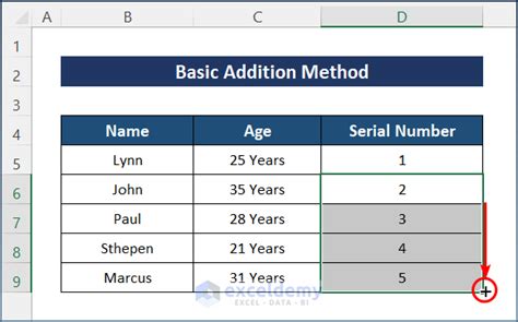 How To Auto Generate Number Sequence In Excel 9 Examples