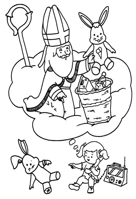 Speciale Dagen Sinterklaas Kleurplaat Animaatjesnl