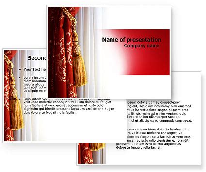 Curtain Powerpoint Template Hresacon