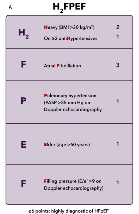 Prague Icu Michal Pazdernik On Twitter 🔥simple Diagnostic Criteria For Hfpef A Score Of 6 Or