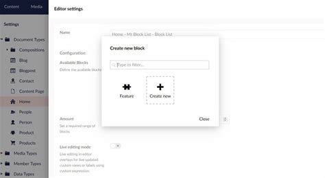 Umbraco Deep Dive The Block List Editor