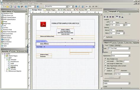 Adobe Livecycle Templates Williamson