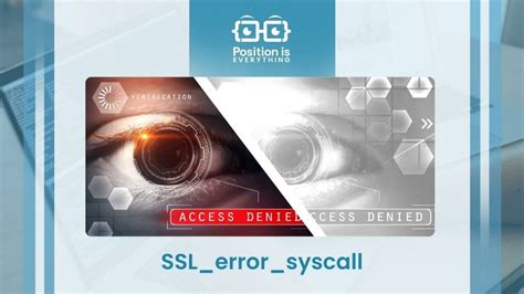 ssl error syscall how to fix your secure connection position is