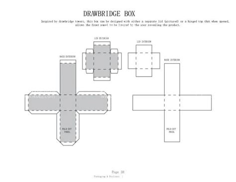 创意纸盒 源文件下载【酷图网】手工 异形折叠 纸盒 包装盒 礼品盒 平面 展开 结构图 刀模 刀版图 Ai 矢量 设计 素材图 包装 花瓣网