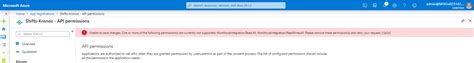 Azure Active Directory Not Able To Add Certain Graph Api Permissions Stack Overflow