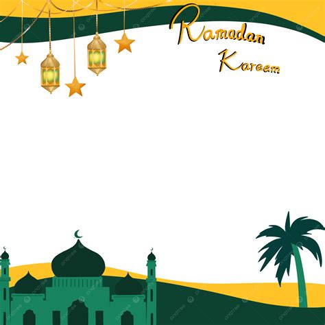 랜턴과 모스크 이미지가 있는 트위본 라마단 카림 라마단 카림 꼬챙이 Png 일러스트 및 Psd 이미지 무료 다운로드