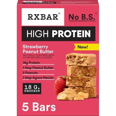 Rxbar Protein Bars Chocolate Sea Salt Strawberry And More