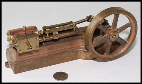 Brass Horizontal Steam Engine The Miniature Engineering Craftsmanship