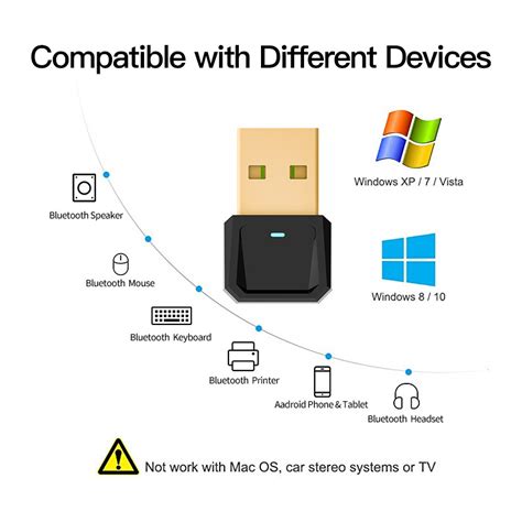 Bluetooth Usb Adapter 5 0 Desktop Computer Transmi Vicedeal