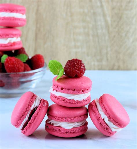 Raspberry Macarons With Raspberry Jam And Buttercream Meals By Molly