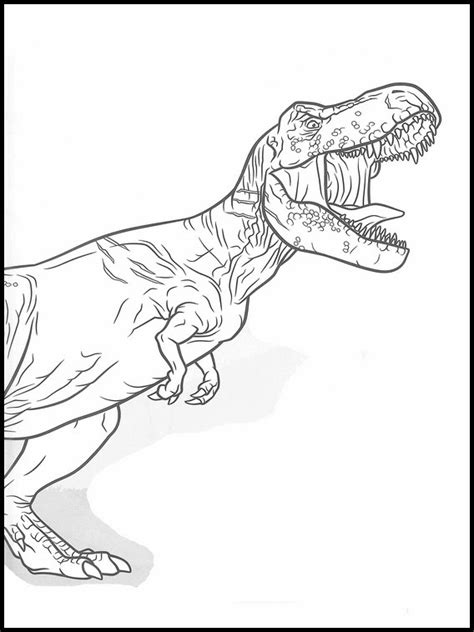 Jurassic World Para Colorear 42