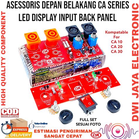 Jual KIT Input Balance Back Panel Panel DEPAN Belakang Box CA SERIES CA10 20 30 Shopee Indonesia