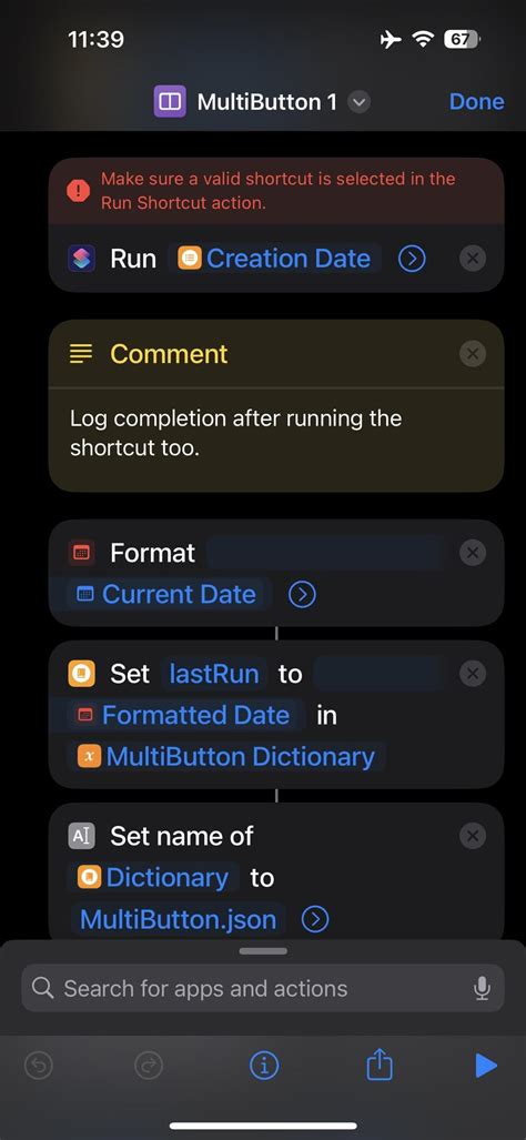 Multibutton For The Action Button Rshortcuts