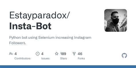 Github Estayparadoxinsta Bot Python Bot Using Selenium Increasing Instagram Followers