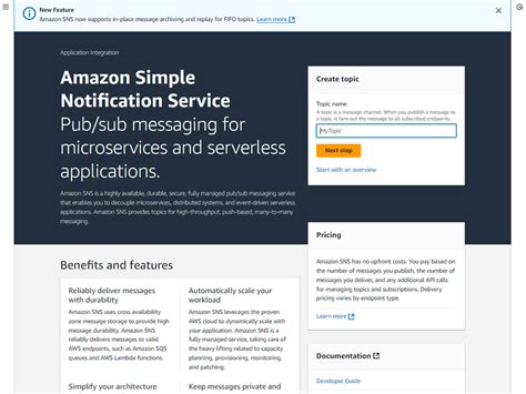 Guided Lab Creating A Fifo Topic In Amazon Sns Tutorials Dojo