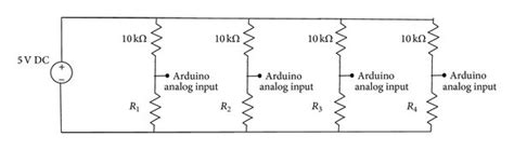 Sensor Circuit For Measuring Voltage Drop Across The Sensors Using The Download Scientific