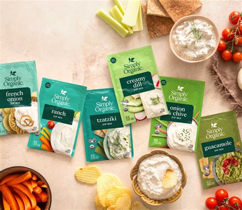 Simply Organic Tzatziki Dip Mix 074 Oz Simply Organic