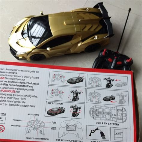 Autobots Remote Deformation Model Robot Transformation Car Hobbies